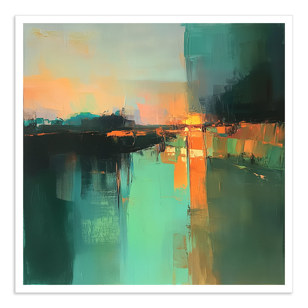 Abstract Dusk I – Calcuttan