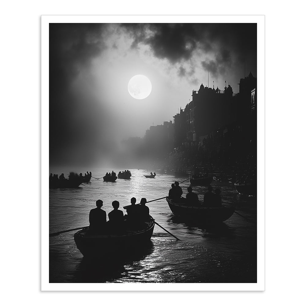 Ghats at night I – Calcuttan