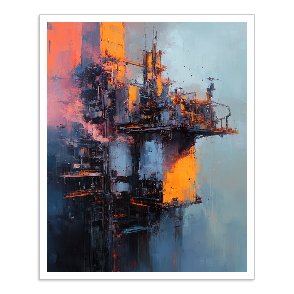 Industrial Dusk I – Calcuttan