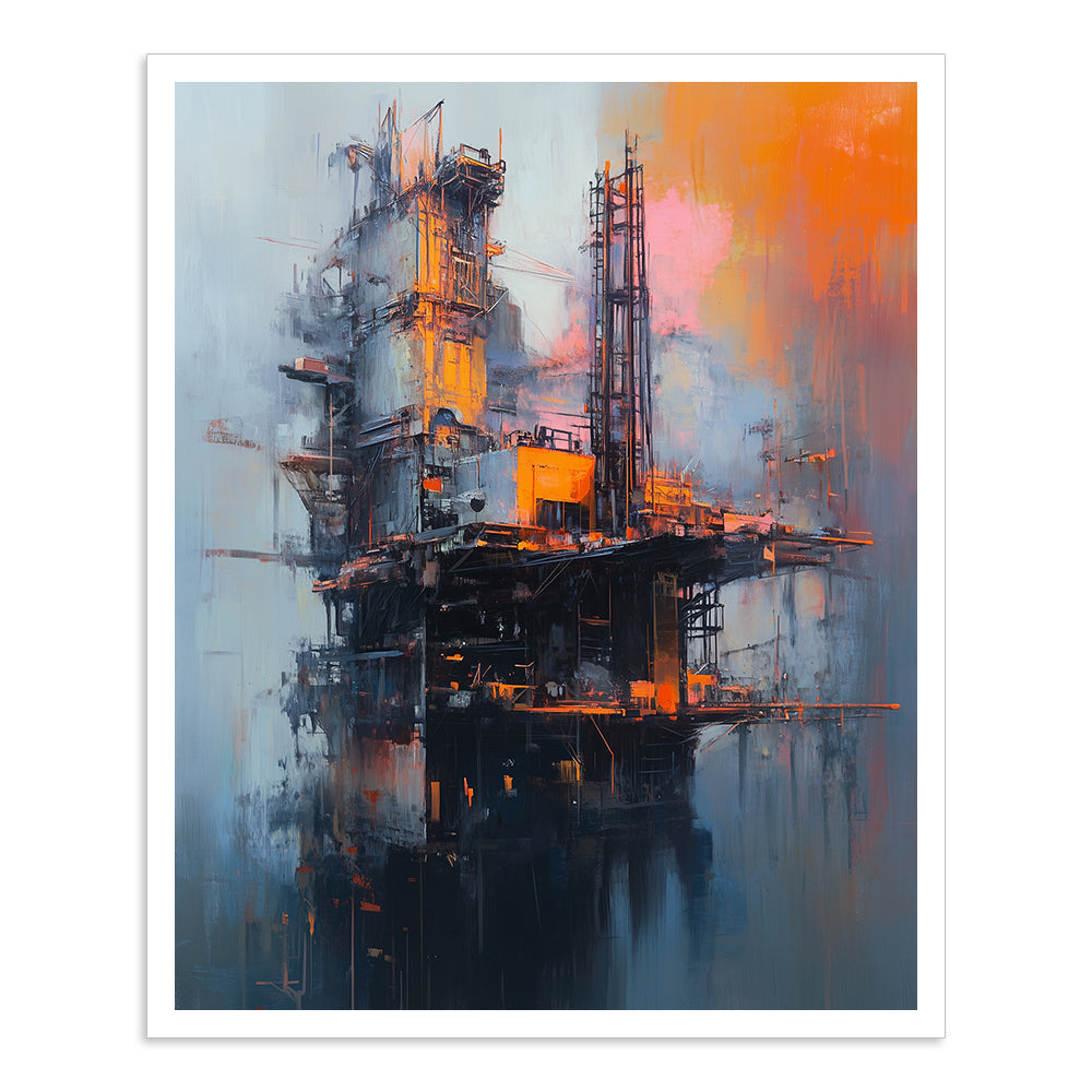 Industrial Dusk II – Calcuttan