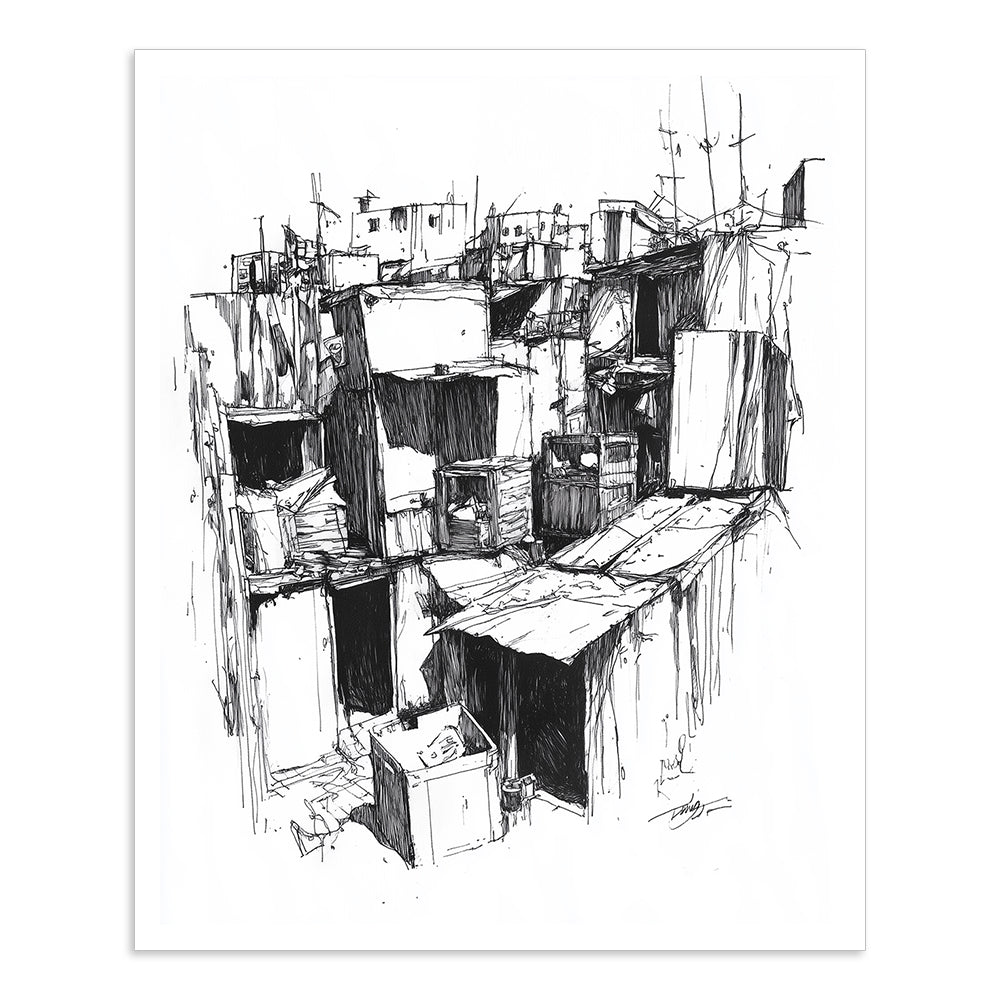 Slum Study II – Calcuttan